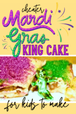 Easy Recipe for King Cake and Mardi Gras King Cake History for Kids