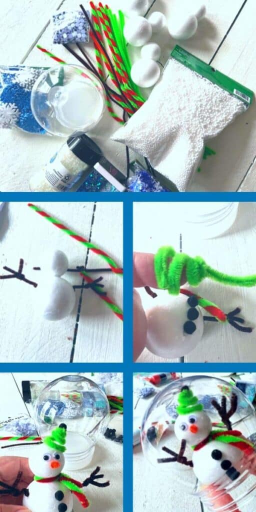 Pet Snowman Craft for Kids with Snowman Printable (Fun Ideas For Winter ...