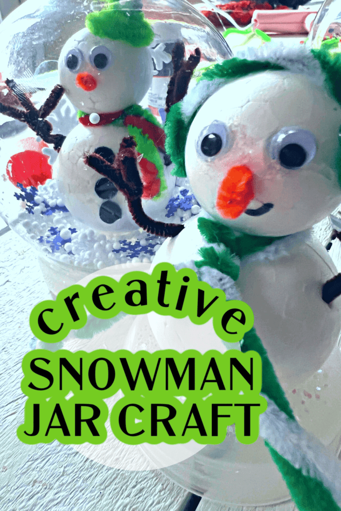 Pet Snowman Craft for Kids with Snowman Printable (Fun Ideas For Winter ...