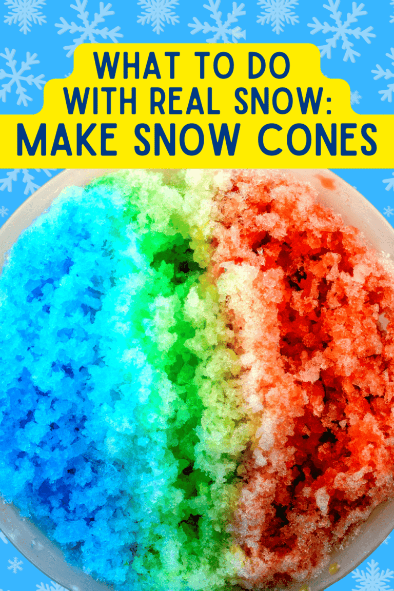 What To Make With Real Snow For Winter Kids Activities (Creative Snow ...