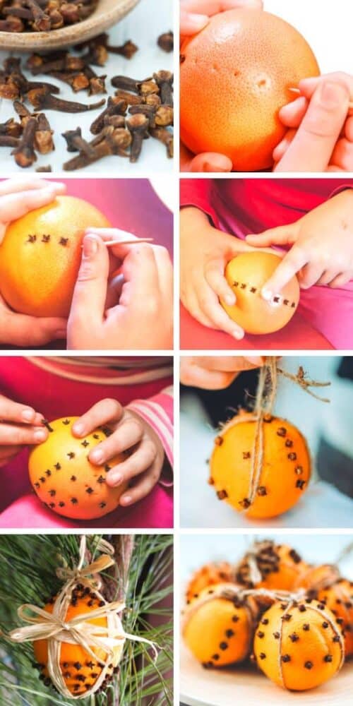 How To Make An Orange Clove Pomander With Kids