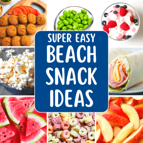 57+ Fun Beach Snacks For Kids (Plus Easy Beach Snack Mix Recipe)