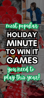 15 Most Popular Minute To Win It Christmas Games For Family Holiday Fun
