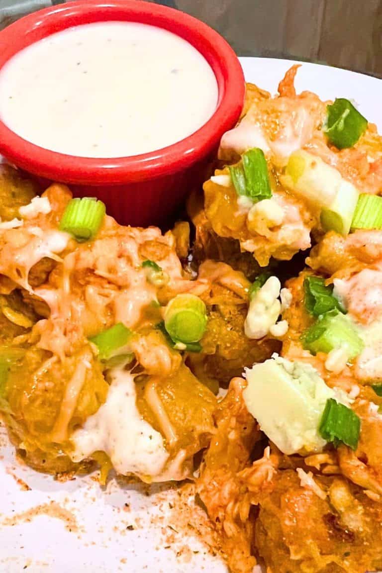 Best Buffalo Chicken Tater Tots (Loaded Totchos Recipe)