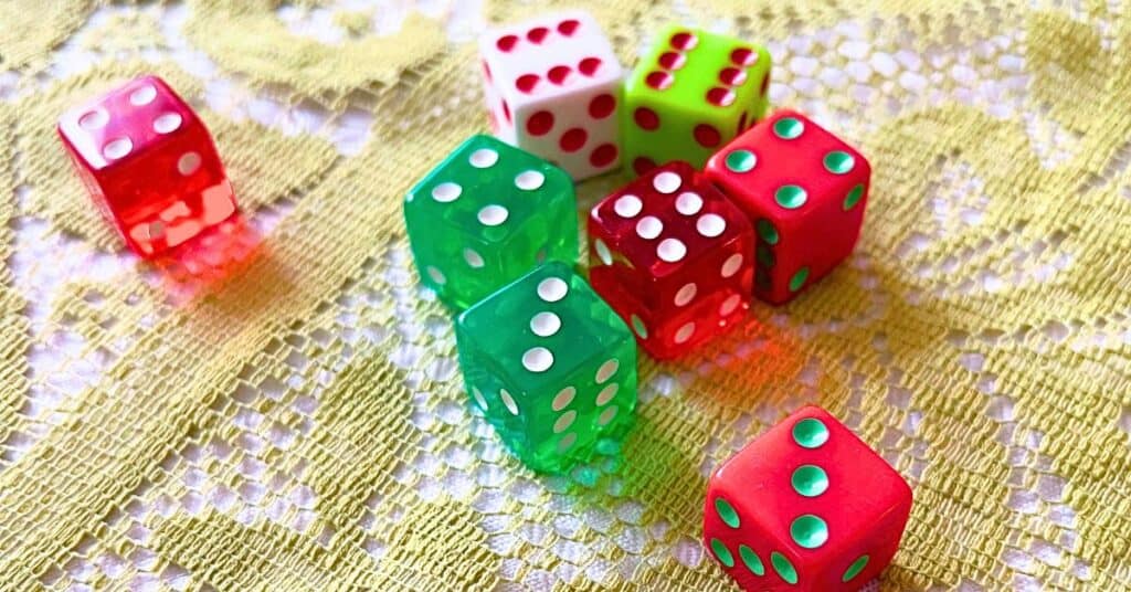 Free Printable Dice Christmas Gift Exchange Game For All Ages