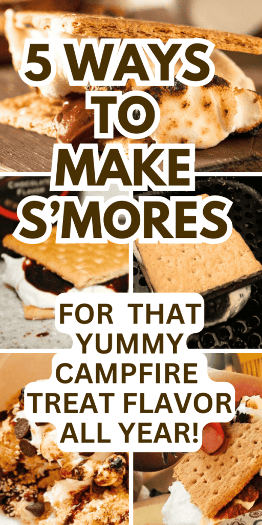 Easy Air Fried Smores (Secret Tip For Campfire Toasted S'mores ...