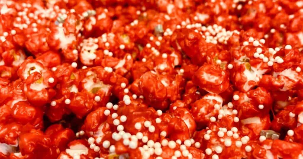 Bloody Halloween Popcorn (Red Popcorn Without Food Coloring!)
