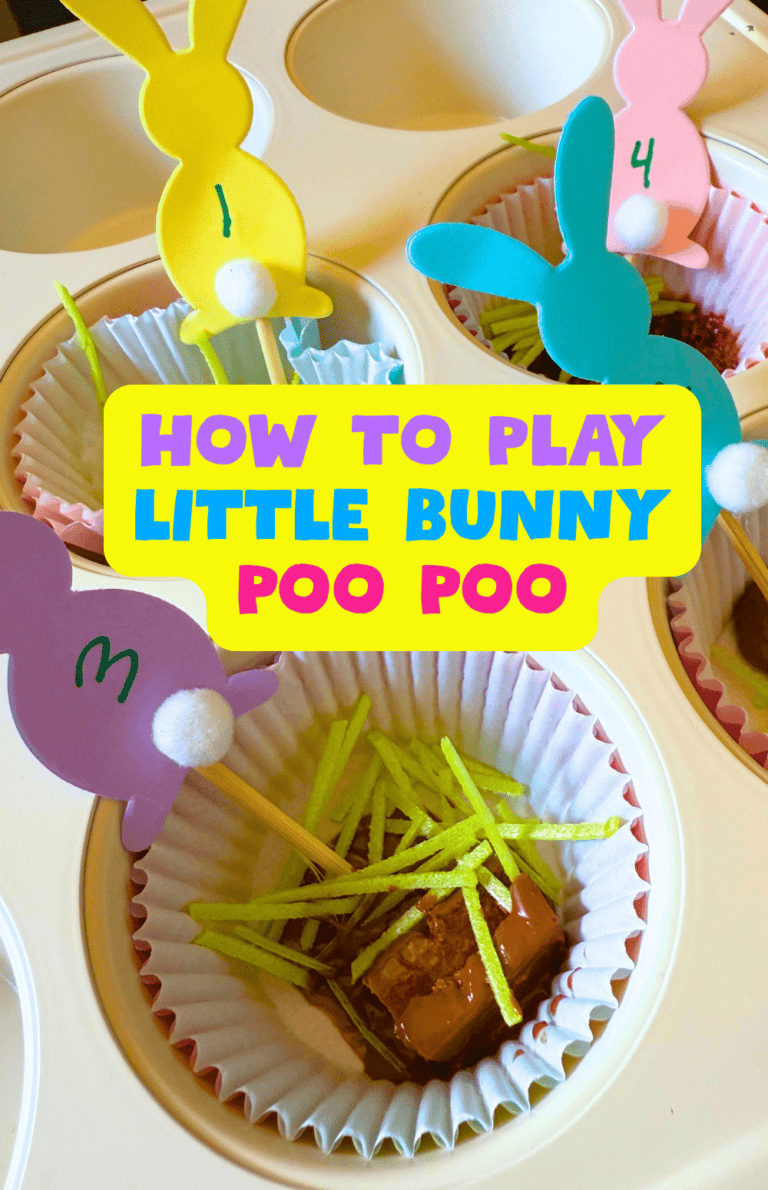DIY Little Bunny Poo Poo Party Game