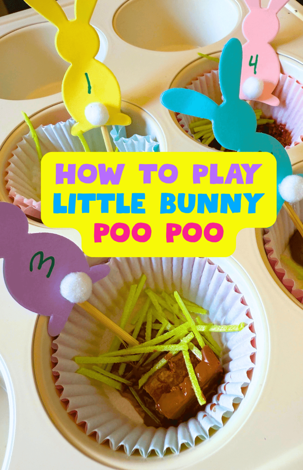 DIY Little Bunny Poo Poo Party Game