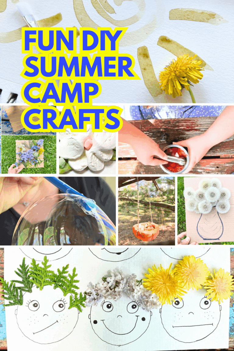 List of Fun Summer Camp Crafts for DIY Activities