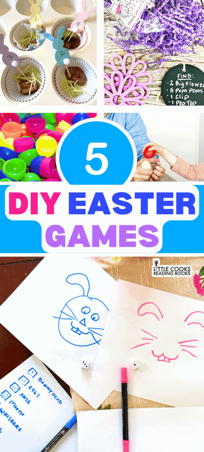 5 DIY Easter Party Games for Kids and Spring Family Fun